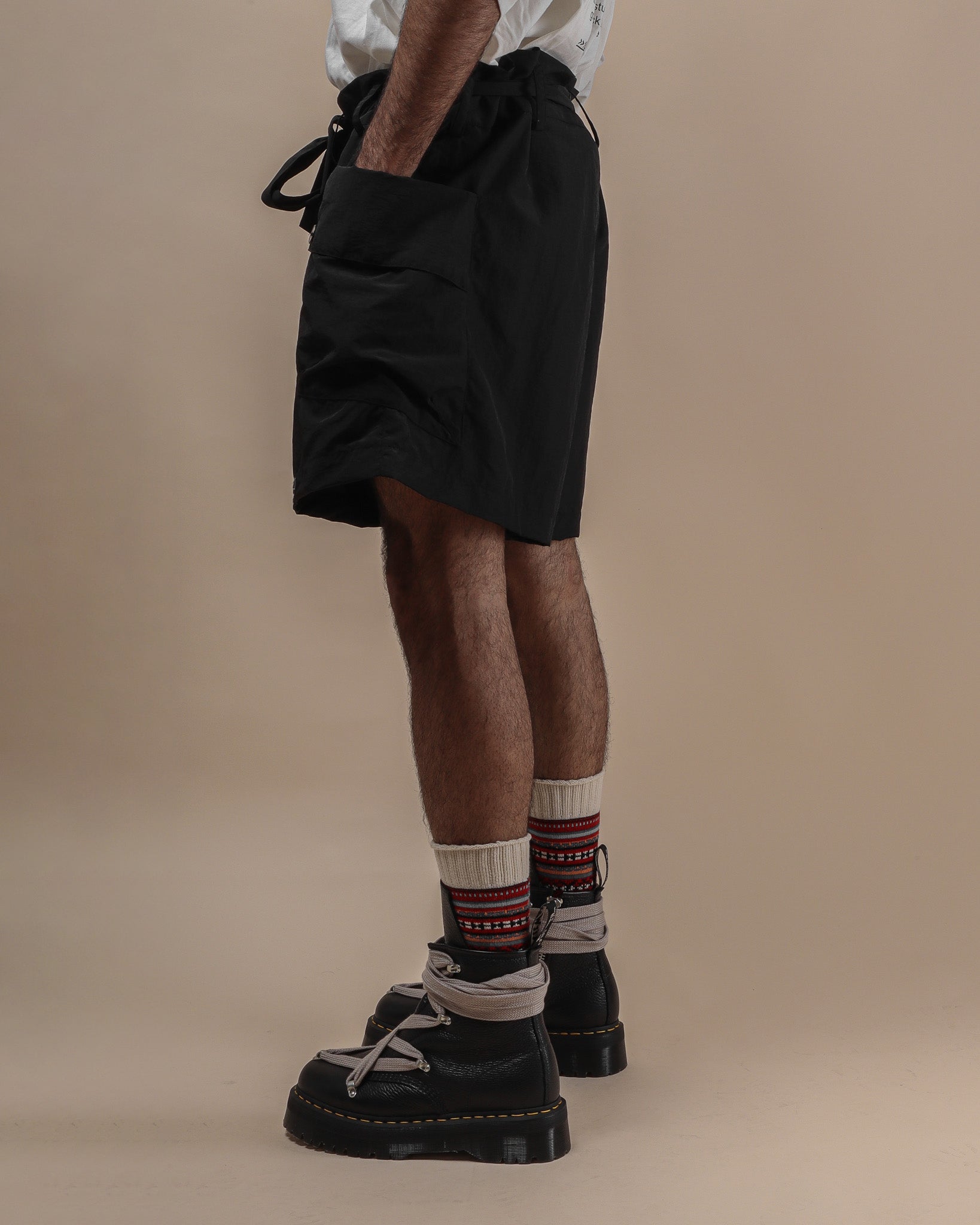 Polyester Cargo Shorts – GARUDA