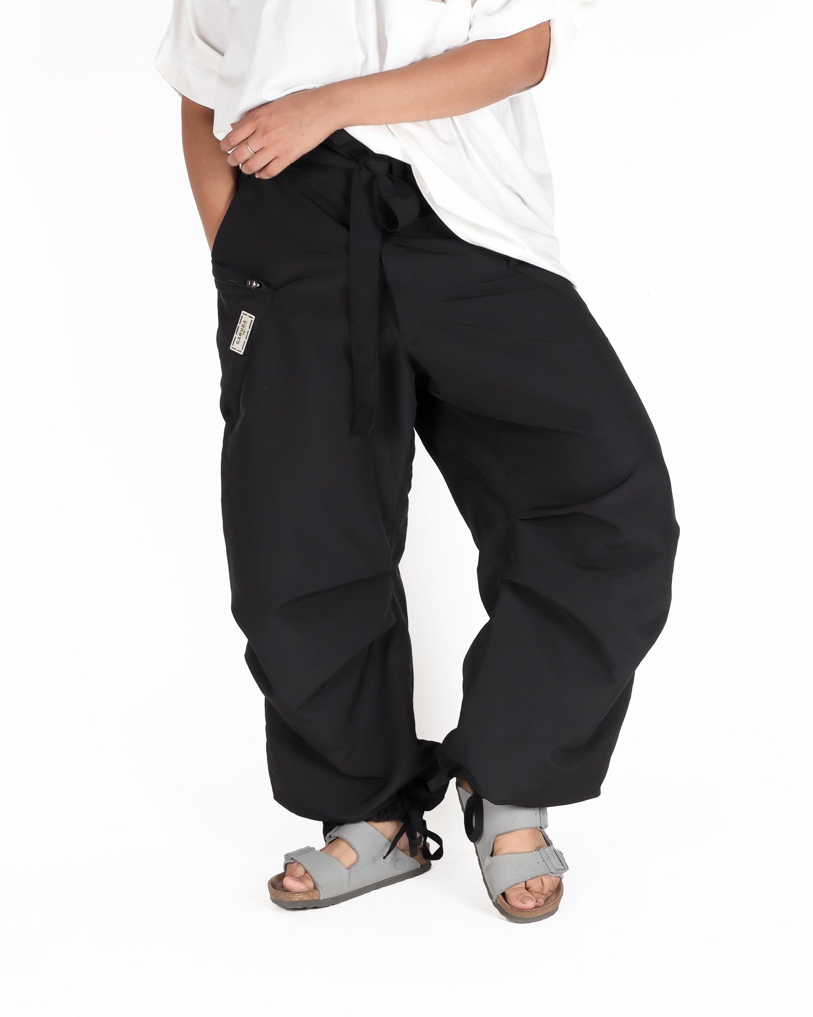 Polyester Parachute Pants – GARUDA