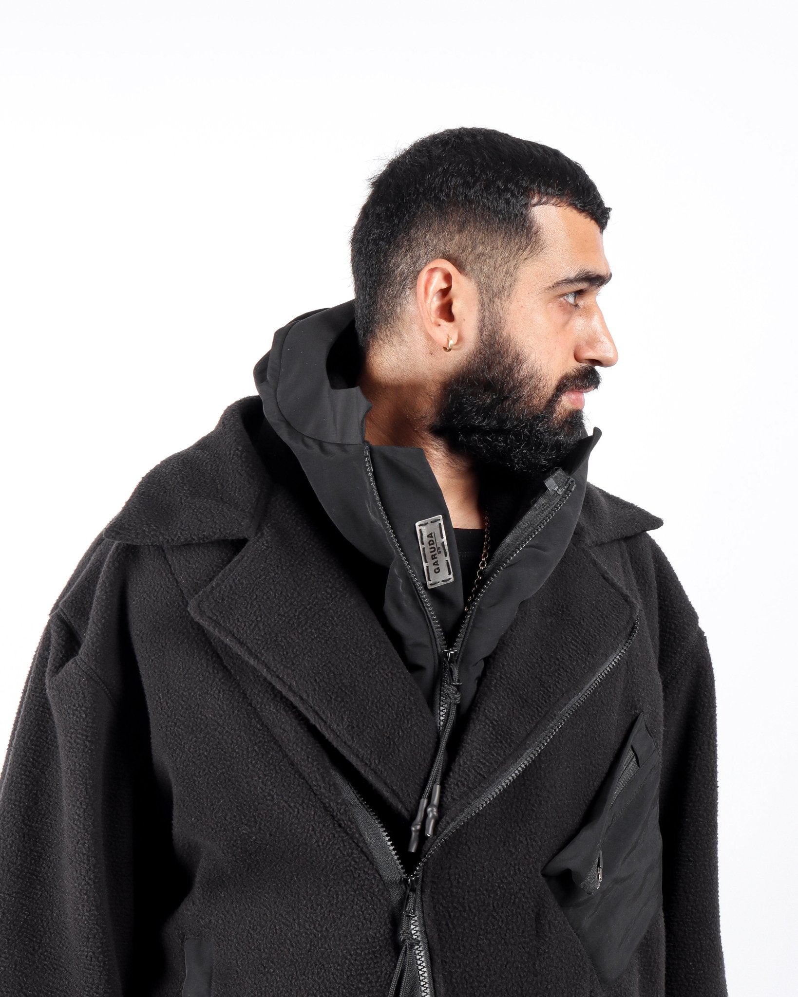 Fleece Biker Jacket – GARUDA