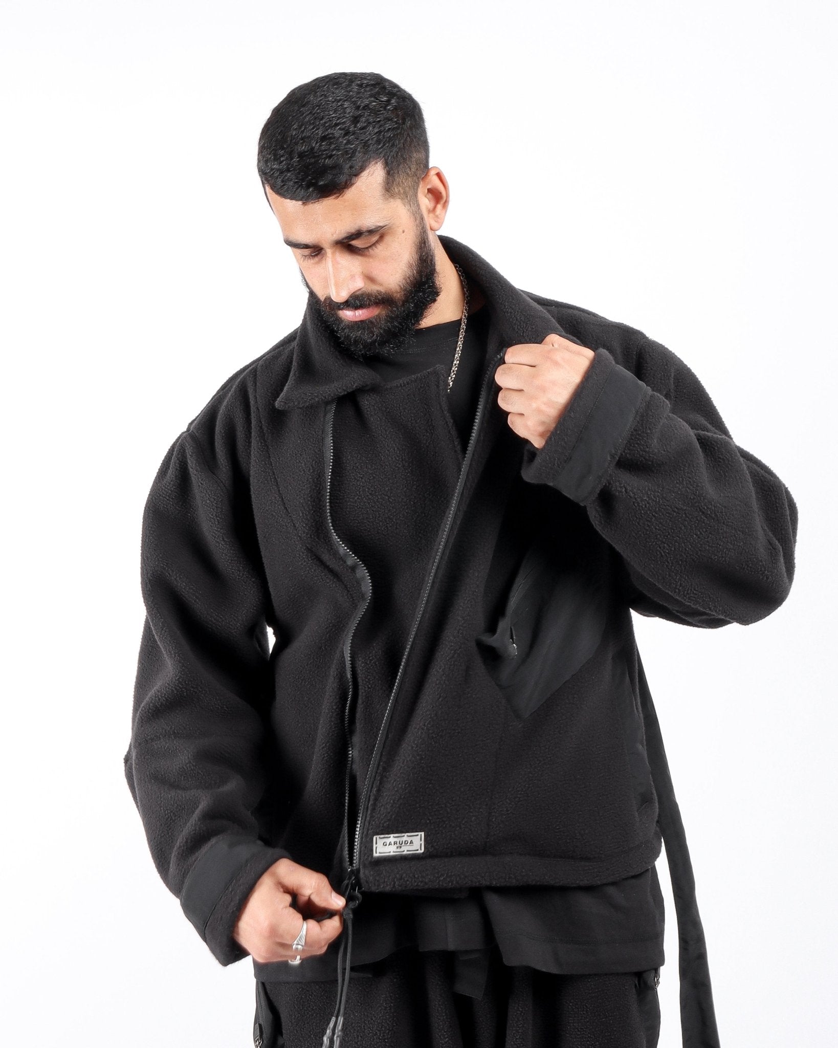 Fleece Biker Jacket – GARUDA
