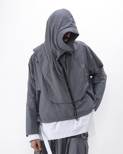 Modular Hood - Grey – GARUDA_SS