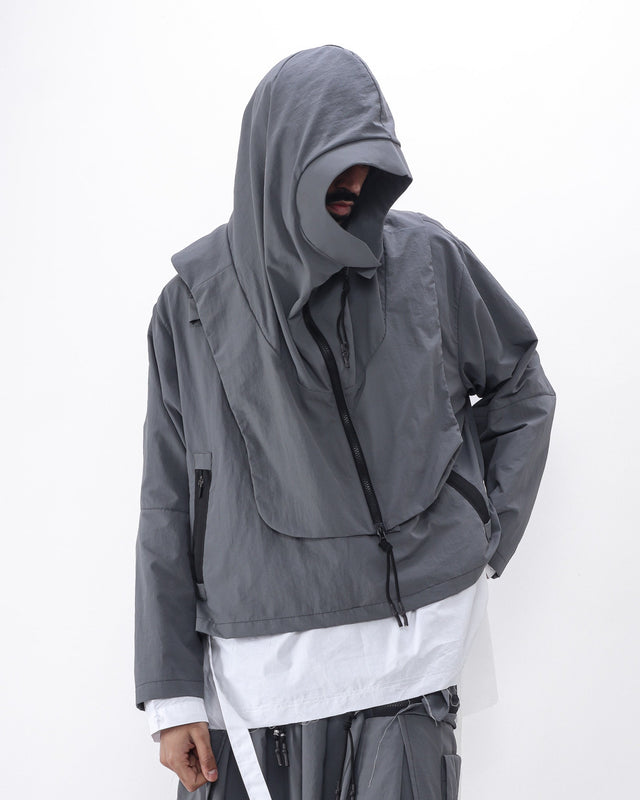 Modular Hood - Grey – GARUDA_SS